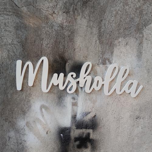 Jual Tulisan MUSHOLLA PVC Minimalis Petunjuk Musholla Sign Mushola Anti ...