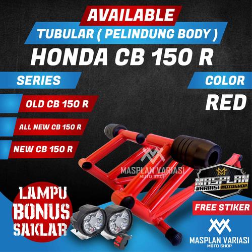 Jual Tubular New CB150R Crashbar CB150R Old - Merah, New CB150R - Kab ...