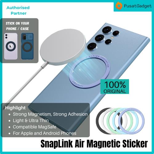 Jual Magnetic Sticker Phone Android iOS/Case MagSafe SNAPLINK AIR ...