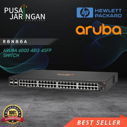 Jual HPE R8N86A Aruba 6000 48G 4SFP 1G Switch - Jakarta Pusat - Pusat ...