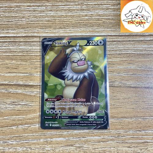 Jual Pokemon TCG Indonesia - Slaking V SR Full Art - Kab. Bandung - EMC ...