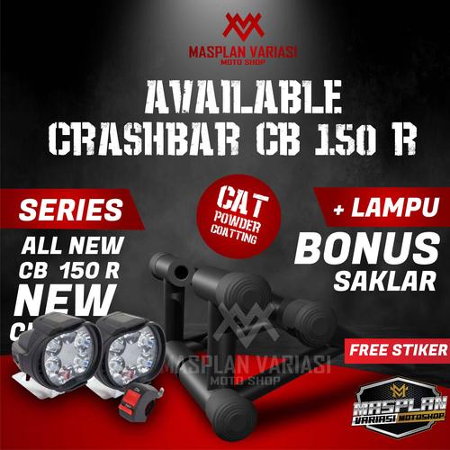 Jual Crashbar Tubular All New Cb150r Crashbar New CB150R - merah+ddkn ...