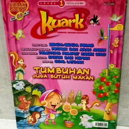 Jual Majalah Komik Sains,edisi,9 Kuark,Level,1 - Jakarta Timur - nawanmedia | Tokopedia