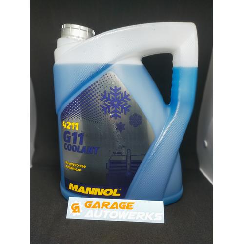 Jual Mannol G11 Coolant 5L Biru - Kota Bandung - Garage Autowerks Store ...