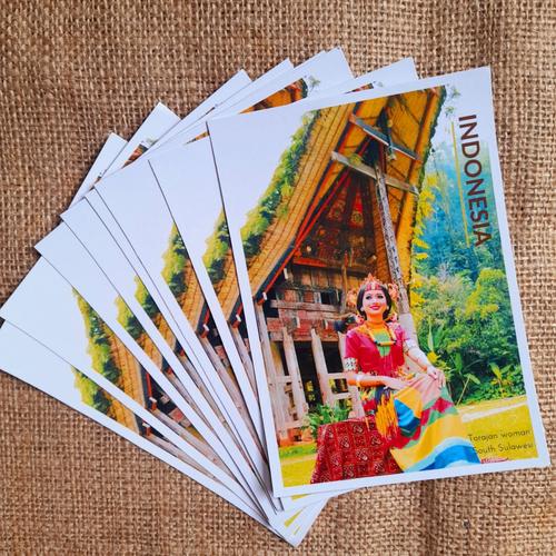 Jual Kartu Pos / Postcard / Postcrossing Indonesia - Suku Toraja ...