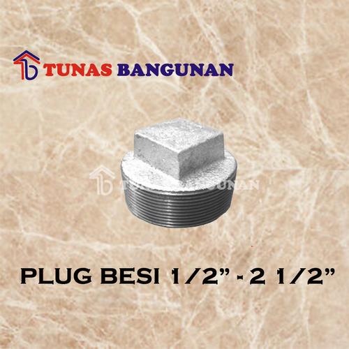 Jual Galvanis/Galvanise Plug Besi 1/2-2 1/2" Inch Drat Luar - 1/2 ...