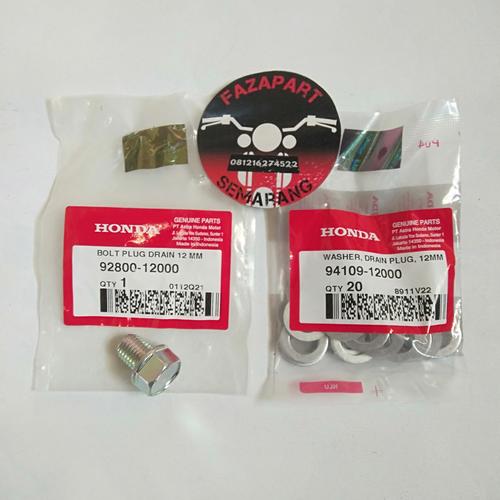 Jual baut tap oli bawah dan ringnya honda prima grand supra kharisma ...