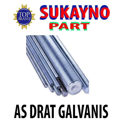 Jual asdrat putih galvanis M5,M6,M8,M10,M12,M14,M16,M18,M20, M22,M24 - m20 - Kab. Tangerang ...