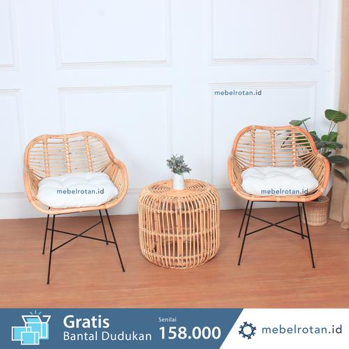 Promo Kursi Rotan/ Rattan chair - Rotan Alami - 1 MEJA - Kota Semarang ...