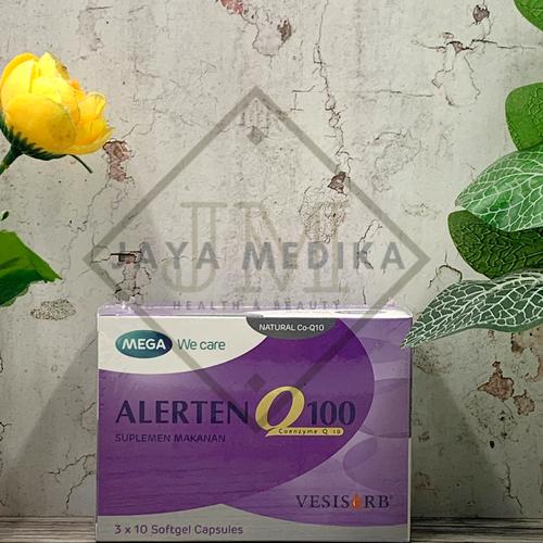 Jual Alerten Q100 Box Isi 30 Kapsul Lunak - Suplemen Vitamin - Kota ...