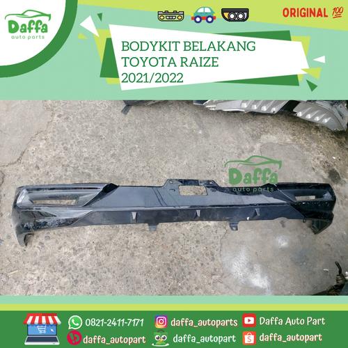 Jual Body Kit Rear Bumper Bemper Belakang Mobil Toyota Raize 2021 2022 ...