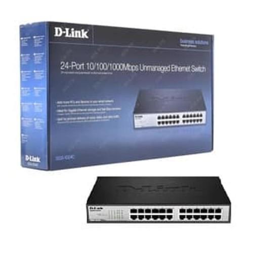 Jual D-Link Switch Hub DGS-1024C 24-Port 10/100/1000mbps Gigabit/Metal ...