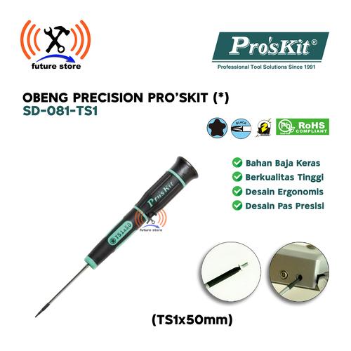 Promo PROSKIT SD-081-P2 Precision Screwdriver TS1x50mm - OBENG SATUAN ORI - Kota Tangerang ...