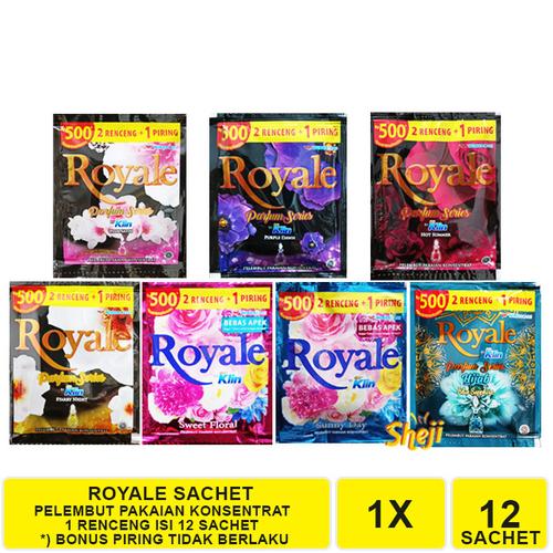 Jual Royale Pewangi Softener isi 12 Sachet Parfume Series by soklin ...