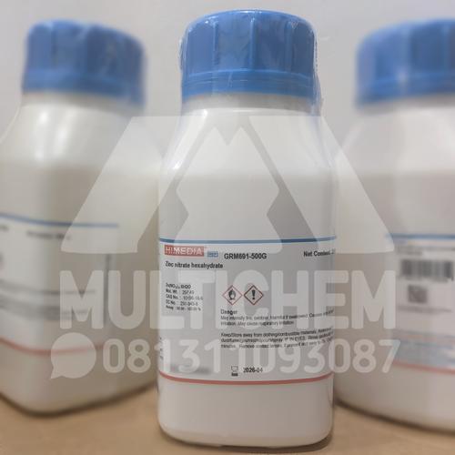 Jual Zinc nitrate hexahydrate 99.00 - 103.00% / Zn(NO3)2.6H2O - Kota ...