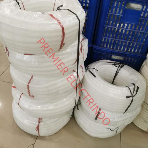Jual Fleksibel Conduit 20mm (Putih & Hitam) - Konduit Listrik Tebal & Kuat Flexible Conduit ...
