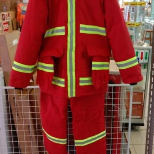 Jual Baju Tahan Api + Celana + Sarung Tangan set warna merah - Jakarta ...