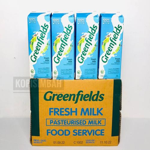 Promo Susu FreshMilk 1 L Greenfields Susu Sapi Segar Original 1 Kartn ...