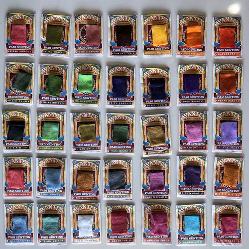 Jual Wantex Cap Padi Gunting Wenter LENGKAP Pewarna Pakaian Murah Kain ...