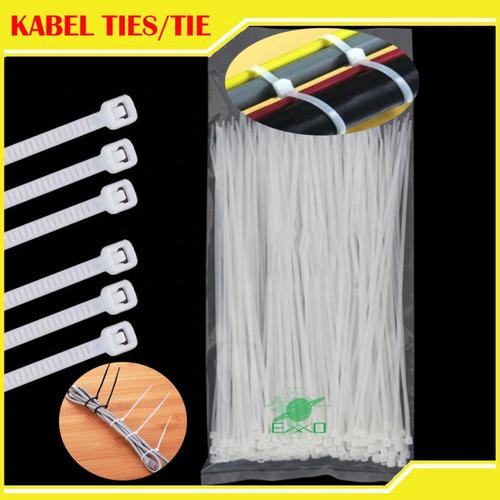 Jual Kabel Ties 10cm Cable Ties 15cm Kabel Tis 20cm Isi 100pcs - buble ...