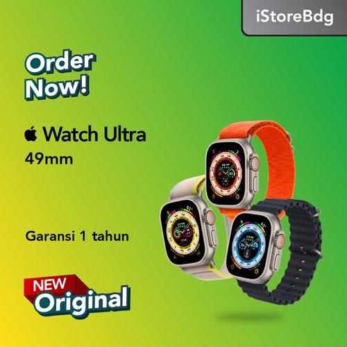 Jual Apple Watch Ultra 2022 49mm Titanium Alpine Trail Loop Ocean Band ...