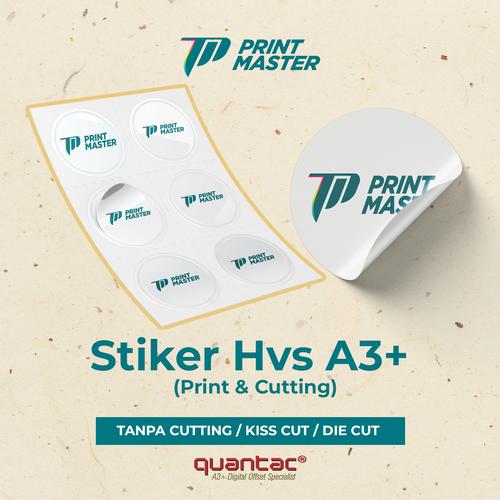 Jual Cetak Stiker Label HVS A3+/ Cetak Stiker Kertas HVS - Tanpa ...
