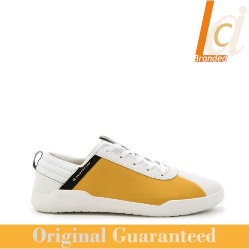 Jual Sepatu Sneakers Pria Original Caterpillar Hex - Putih/Kuning/Grey ...