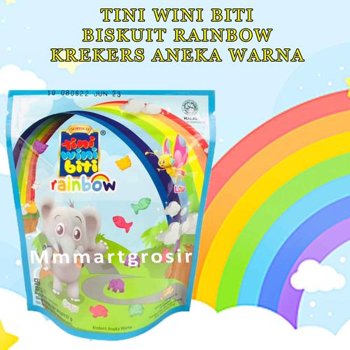 Promo Tini Wini Biti Rainbow / Biskuit / Krekers Aneka Warna / 57g ...