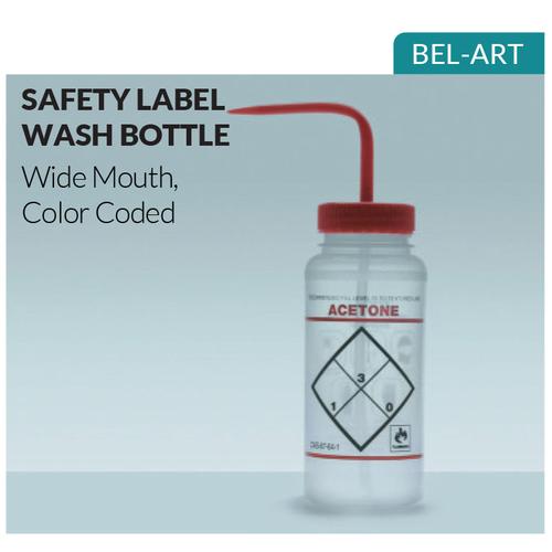 Jual WASH BOTTLE 500mL Acetone Botol Semprot Safety Label washbottle ...