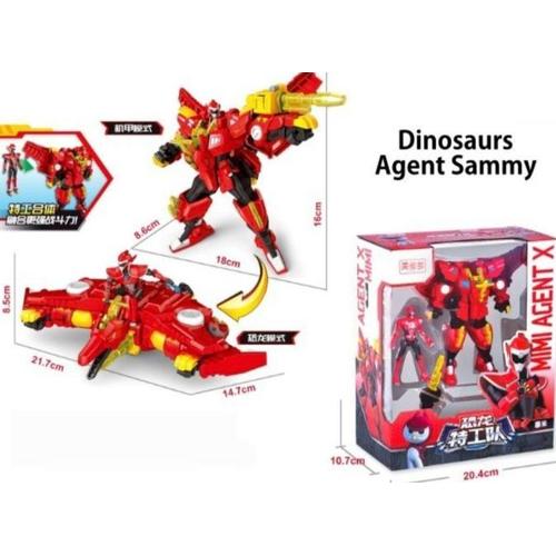 Jual Mini Agent X Miniforce X Transformation Agent Sammy Mini Force ...