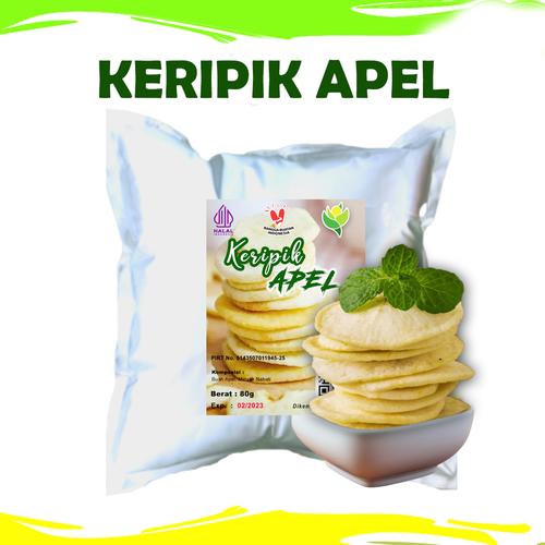 Jual Keripik Kripik Buah Apel Khas Malang Asli GRADE A SUPER 80g - 40 ...