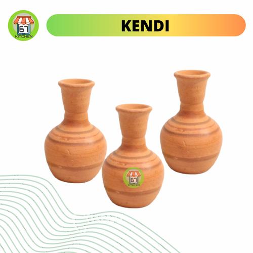 Jual Kendi Tempat Wadah Air Tanah Liat Tradisional Vas Bunga Kendi Air ...