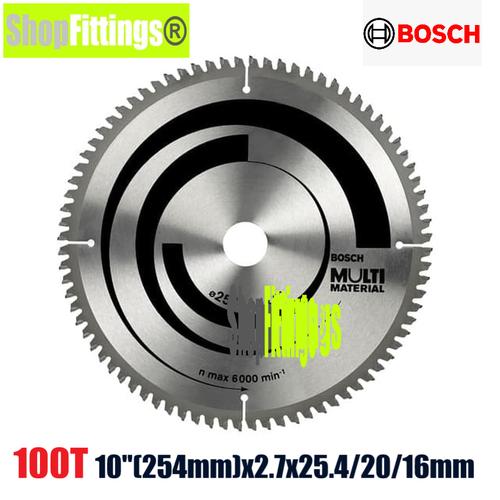 Jual BOSCH Multi Material Circular Saw Mata Pisau Alumunium Miter 10" X120T - Bosch 10"x100T ...