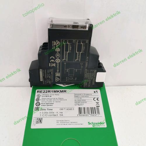 Jual schneider off delay timer relay RE22R1MKMR - Jakarta Barat ...