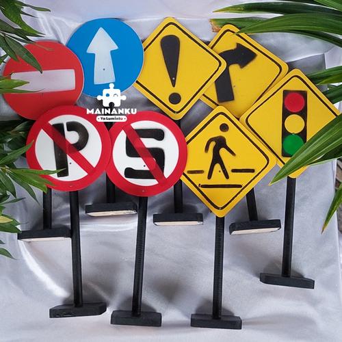 Jual Mainan Edukasi Anak Rambu-rambu Lalu Lintas - Kab. Klaten ...