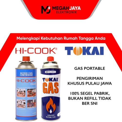 Promo TOKAI GAS PORTABLE BUTANE / KOMPOR GAS BUTANE FUEL CATRIDGE ( 1 ...