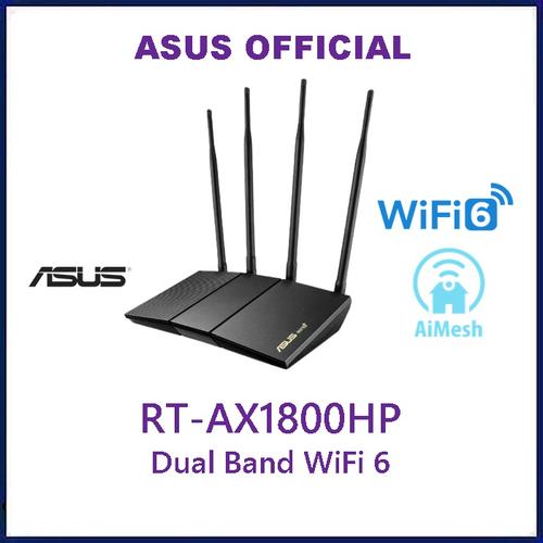 Jual ASUS RT-AX1800HP AX1800 Dual Band WiFi 6 Wireless Router with ...