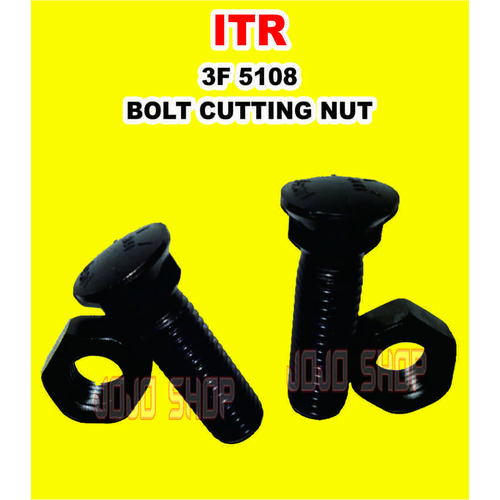 Jual 3F 5108 ITR BOLT CUTTING GD510 4K0367 NUT SPARE PART ALAT BERAT ...