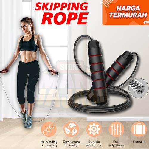 Promo Skipping Rope Olahraga Lompat Tali Jump Rope Skipping Workout ...