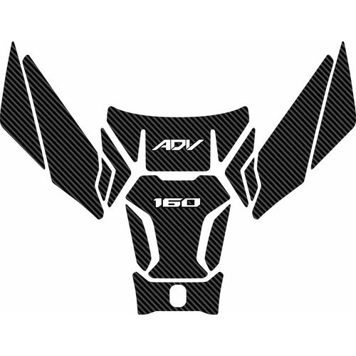 Jual Tankpad ADV 160 Stiker ADV 160 Sticker Timbul Deck Pad Striping ...