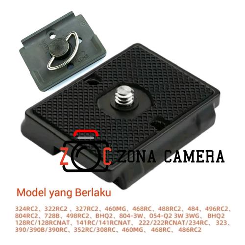 Jual Quick Release Plate Manfrotto 200PL 324RC2 322RC2 460MG 468RC ...