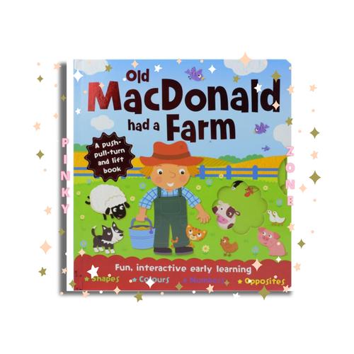 Jual Old MacDonald Had a Farm -- A Push-Pull-Turn-Lift Book - Jakarta ...