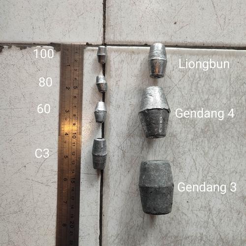 Jual Timah Bloon / Timah Melinjo Pemberat Pancing Jaring MURAH Semua ...