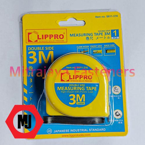 Jual Meteran LIPPRO 3M 3 Meter - Kota Bandung - Mitrajaya Fasteners ...