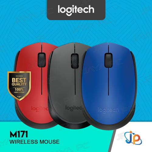 Jual Logitech Wireless Optical Mouse M171 - Biru - Jakarta Pusat - Jaya PC | Tokopedia