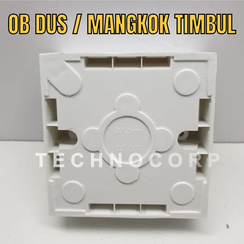 Jual MANGKOK TIMBUL OB / LISTRIK STOPKONTAK SAKLAR OUTBOW DUS PETAK ...