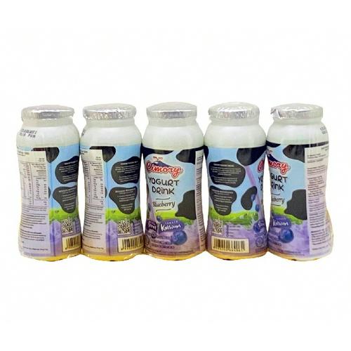 Jual Cimory Mini Yogurt Drink 70ml x 5 botol banded - Blueberry - Kota ...