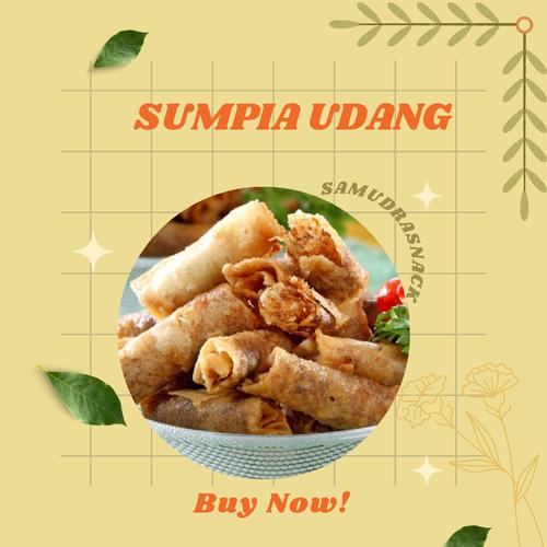 Jual sumpia udang full / sumpia ebi pedas manis renyah / snack sumpia ...