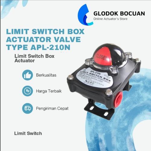 Jual APL-210N LIMIT SWITCH BOX ACTUATOR VALVE POSITIONER INDICATOR ...