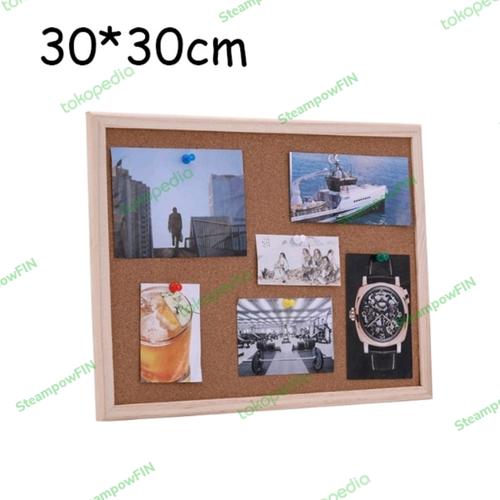 Jual Daiso Cork Board 30x30cm Papan Tempel Gabus Corkboard Cork Craft ...
